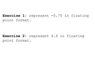 Floating point arithmetic | PPT
