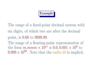 Floating point arithmetic | PPT