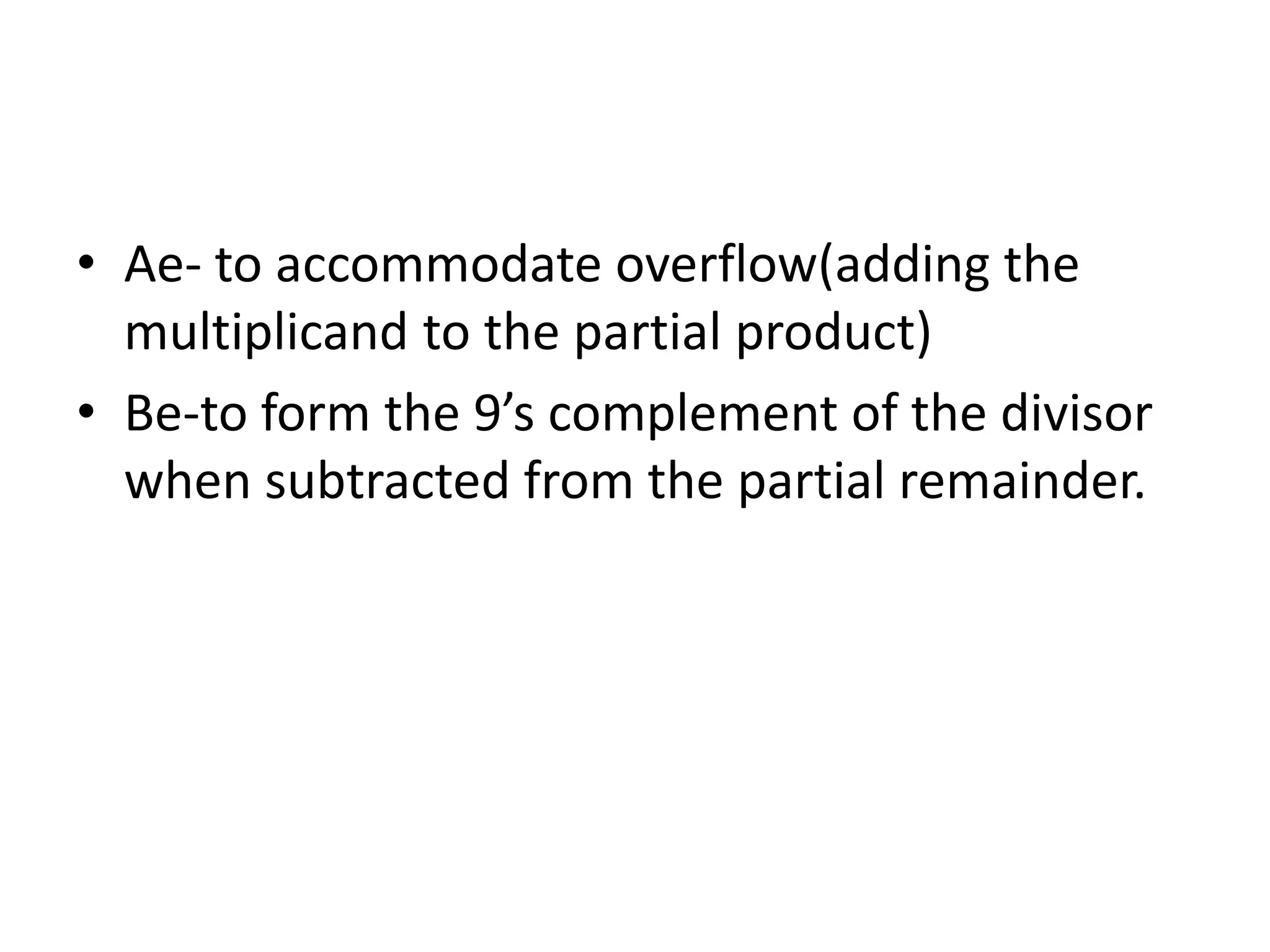 Floating point arithmetic operations (1) | PPTX