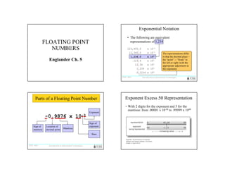 Floating Point Numbers | PPT