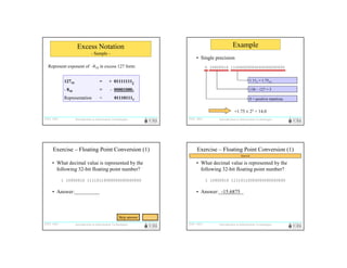 Floating Point Numbers | PPT
