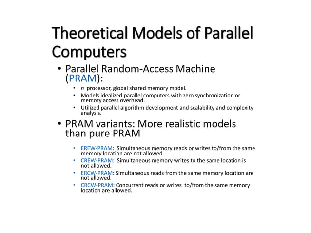 Floating Point Operations Memory Chip Organization Serial Bus Architecture Parallel