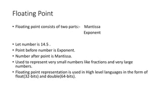 Floating point presentation | PDF