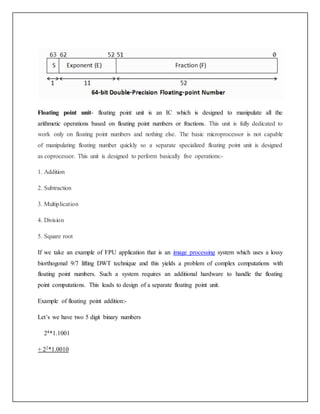 Floating Point Unit (FPU) | DOCX
