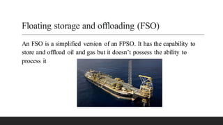 Floating production storage and offloading(FPSO) by tharun kumar ...