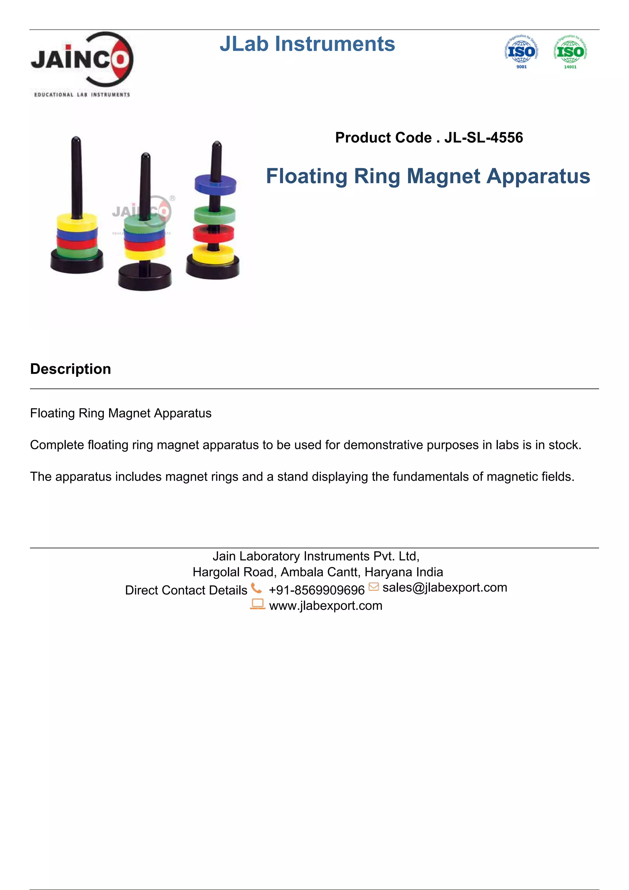 Floating ring magnet_apparatus | PDF