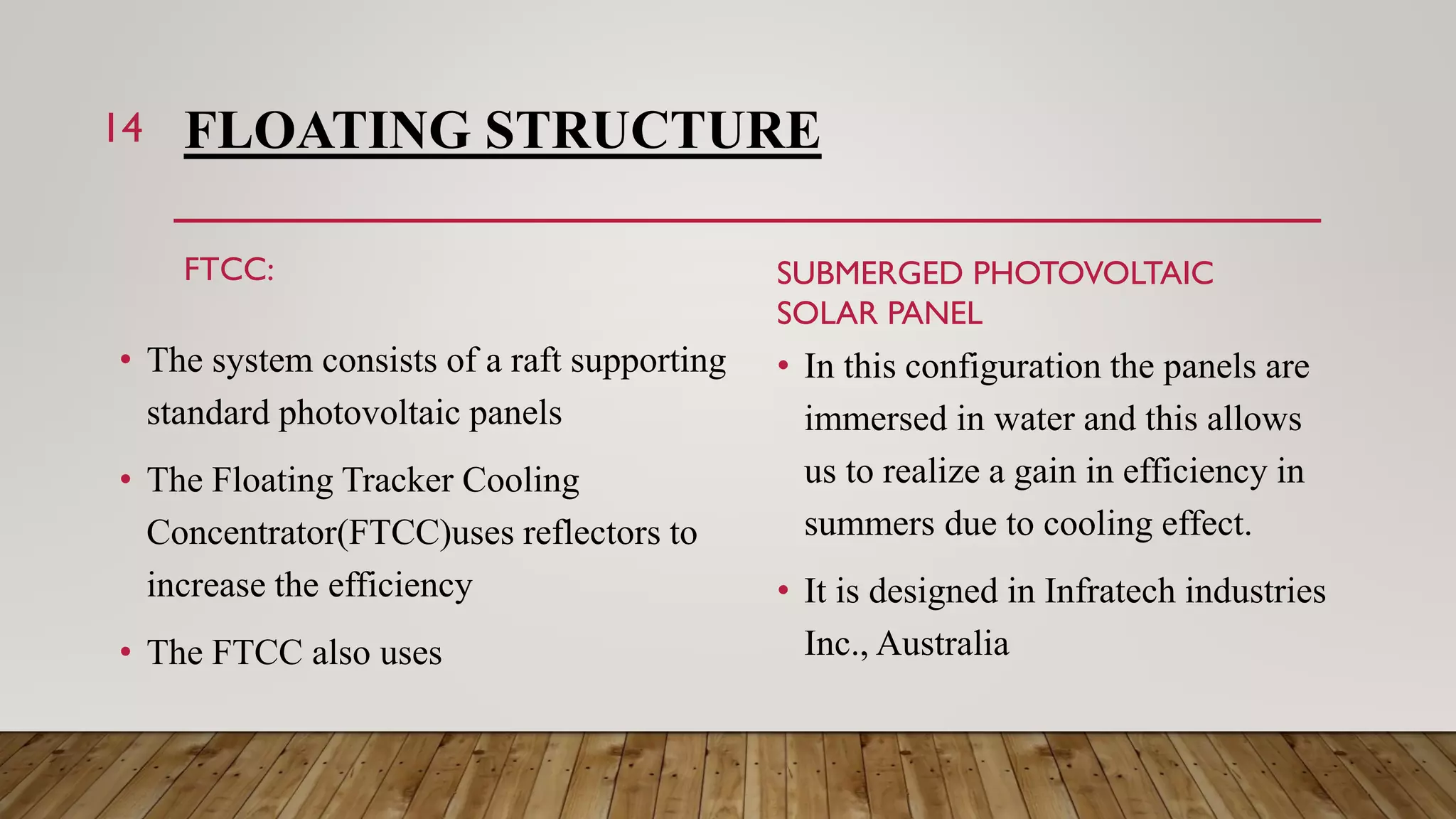 Floating solar power plant converted | PDF