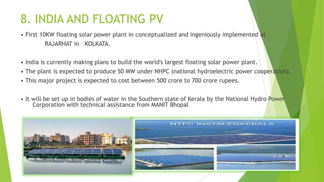 Floating solar ppt | PPTX