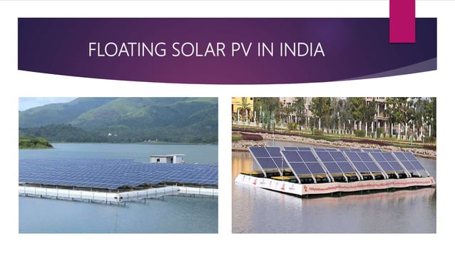 Floating solar PV: Overview | PPTX