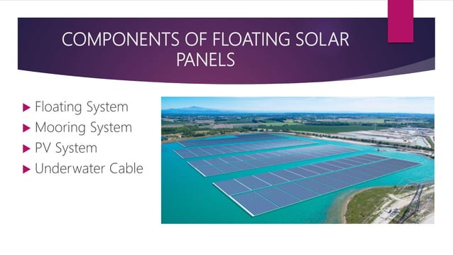 Floating solar PV: Overview | PPTX