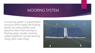 Floating solar PV: Overview | PPTX