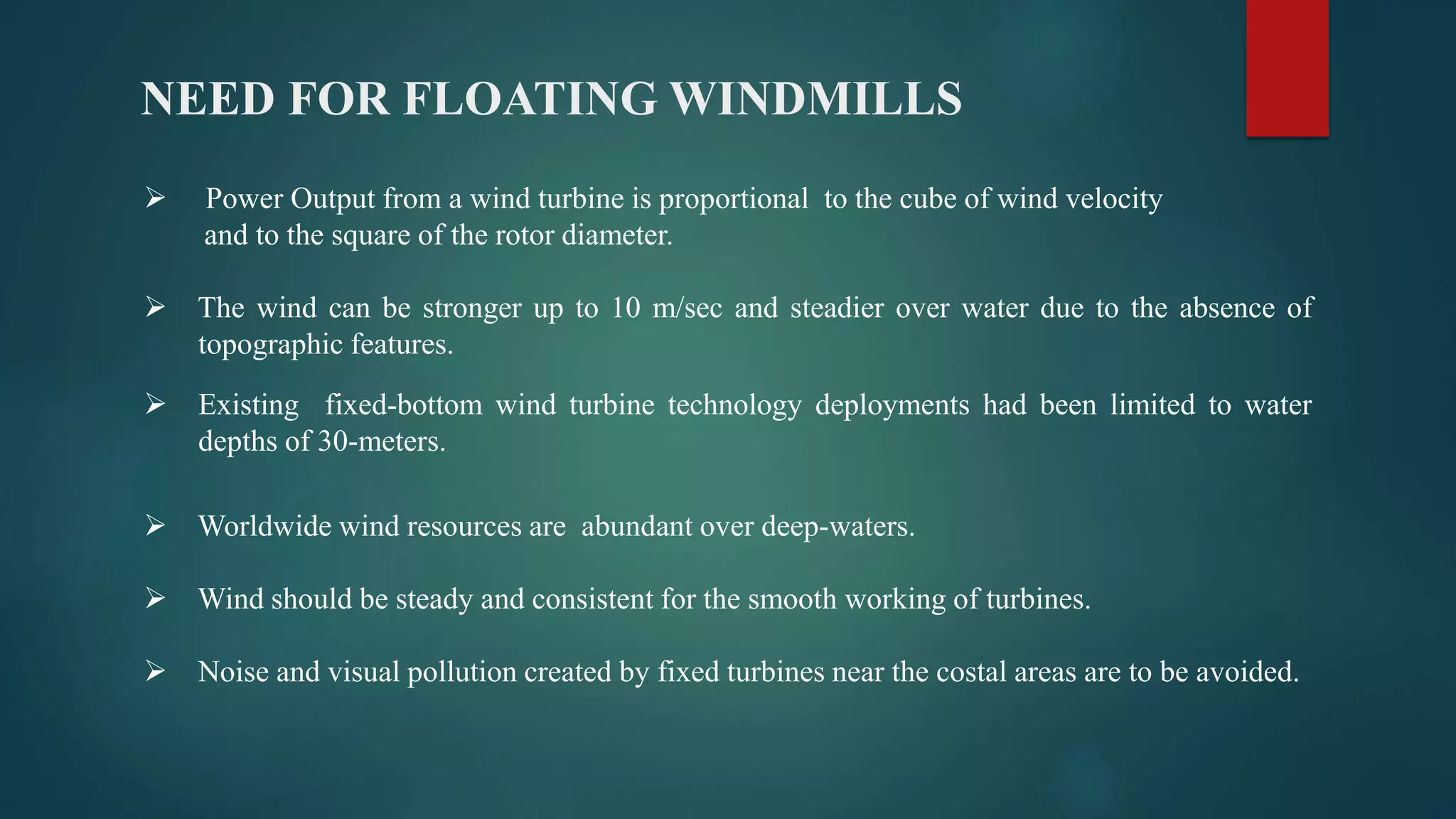 Floating wind turbine | PPTX