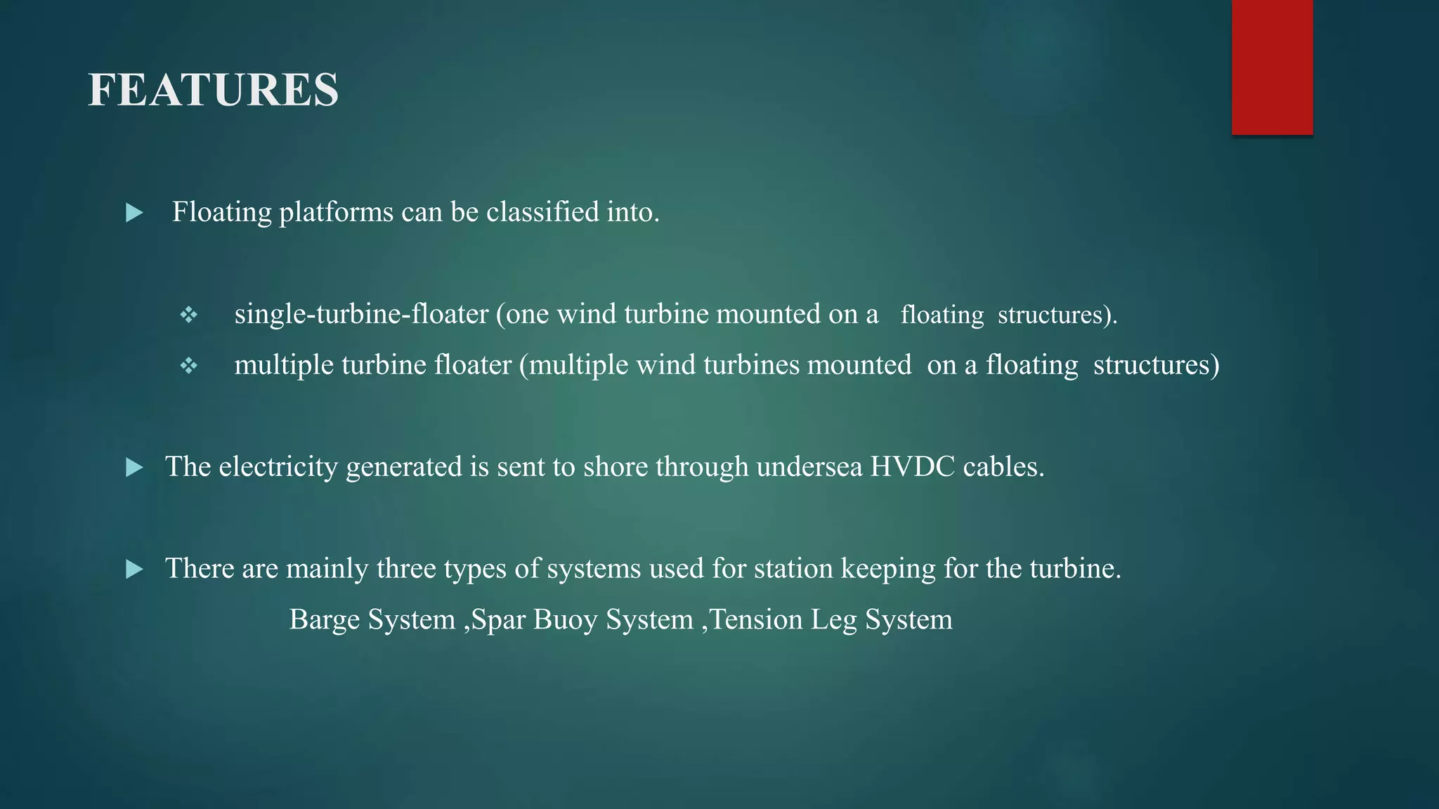 Floating wind turbine | PPTX