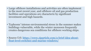 Float Level Switches and Marine Windows.pptx