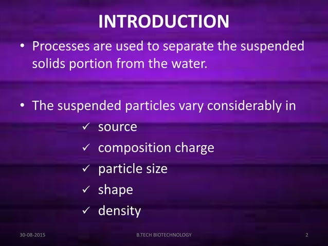 Flocculation & Sedimentation | PPTX | Geology | Science