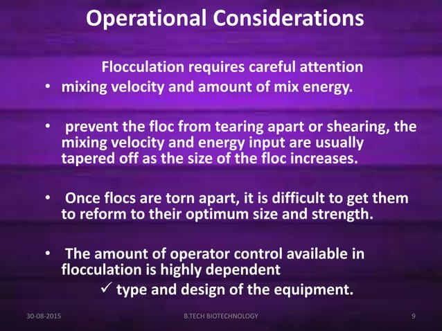 Flocculation & Sedimentation | PPTX | Geology | Science