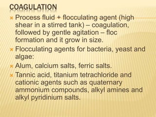 Flocculation | PPTX