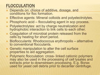 Flocculation | PPTX