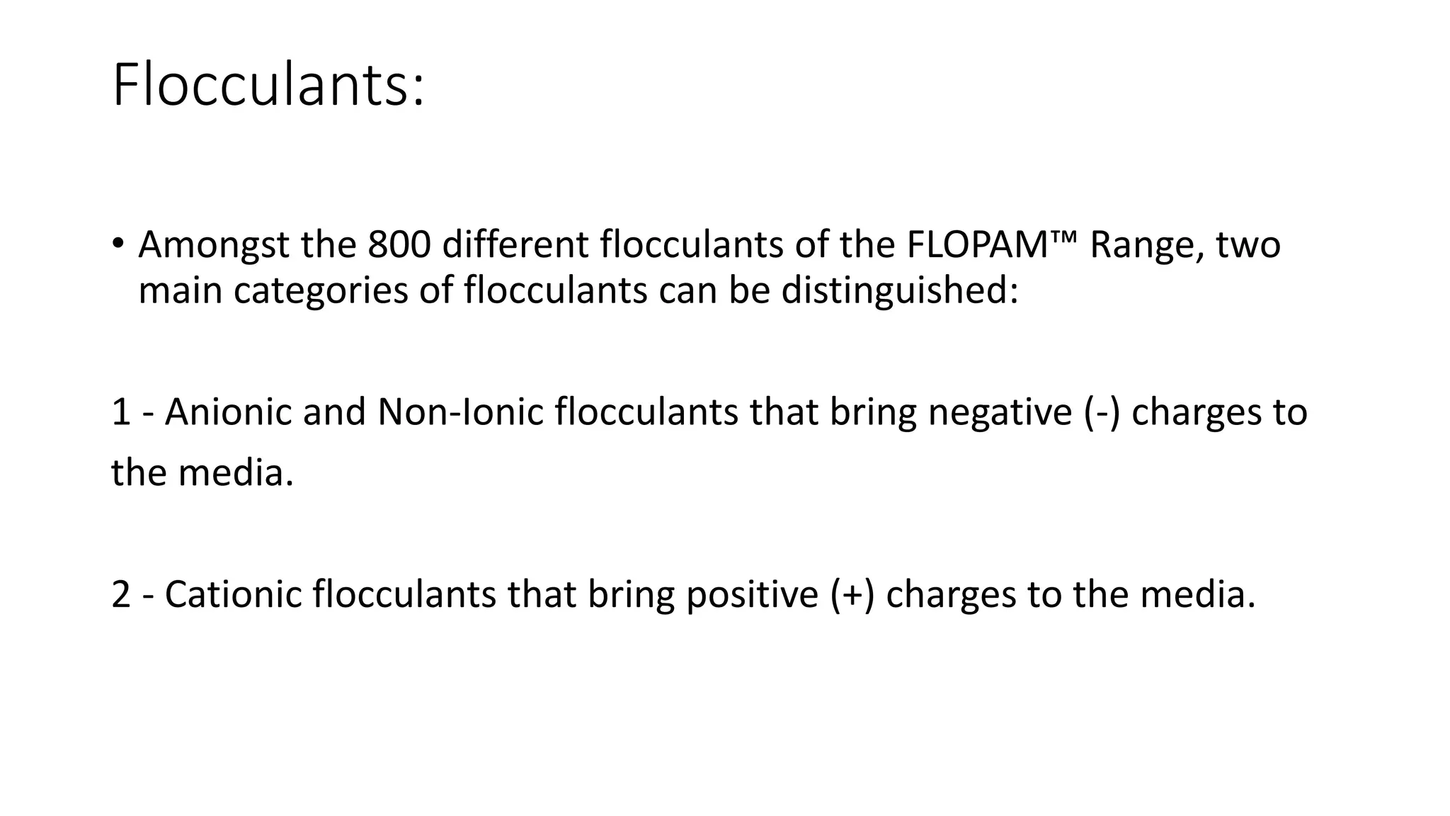 Flocculation | PPTX