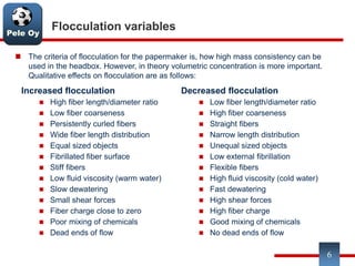 Flocculation and formation in papermaking jan 2018 | PDF