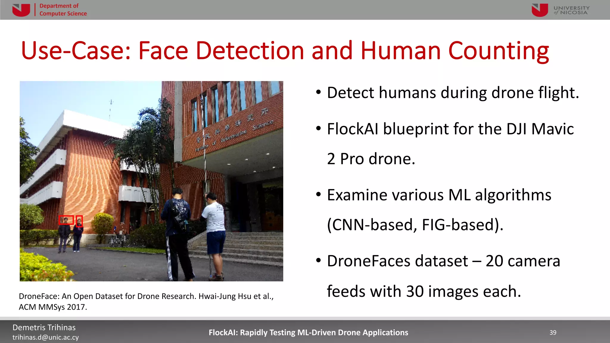 Rapidly Testing ML-Driven Drone Applications - The FlockAI Framework | PDF