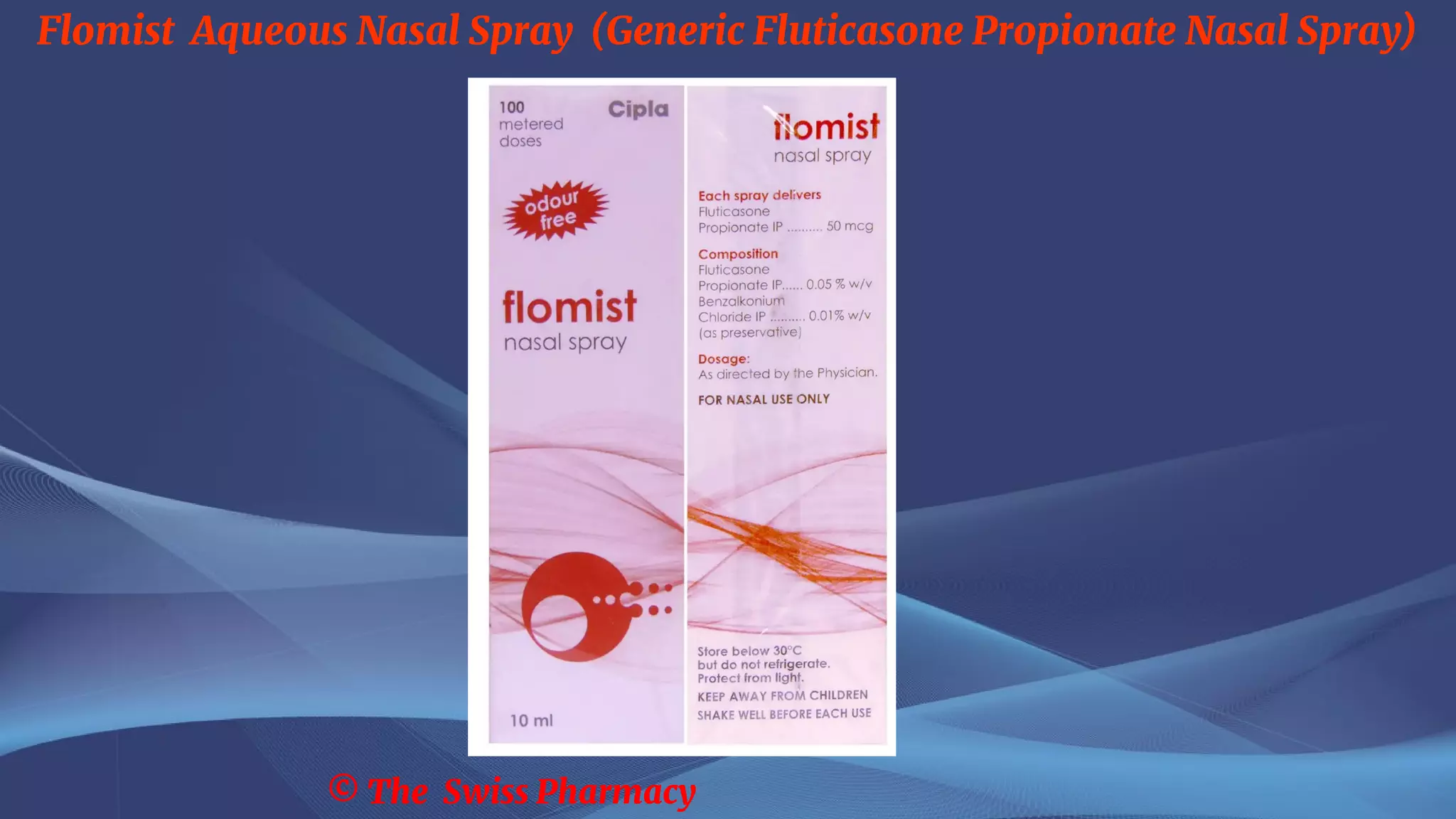 Flomist Aqueous Nasal Spray (Generic Fluticasone Propionate Nasal Spray ...