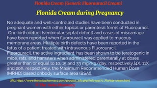 Flonida Cream (Generic Fluorouracil Cream) | PDF