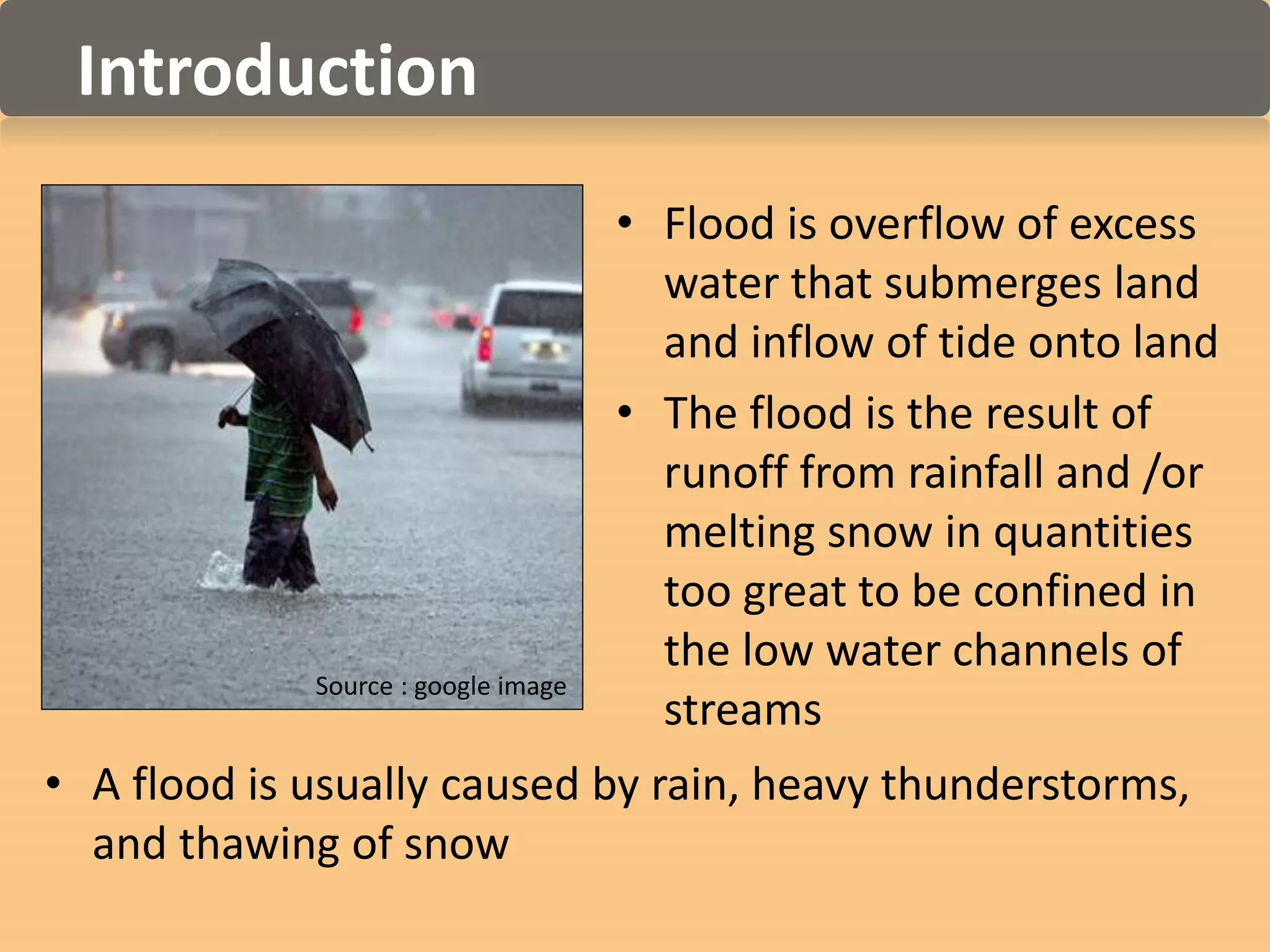 Flood project case study rk | PPTX