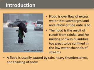 Flood project case study rk | PPTX