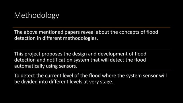Iot Based Flood Detection System Ppt