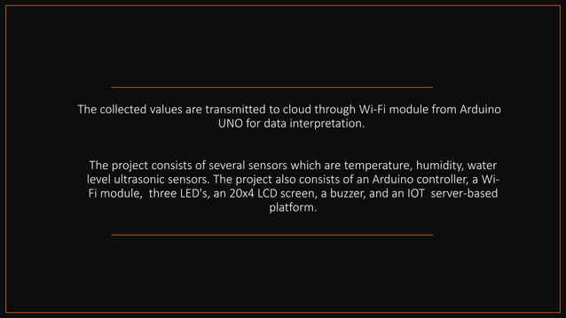 Iot Based Flood Detection System Ppt