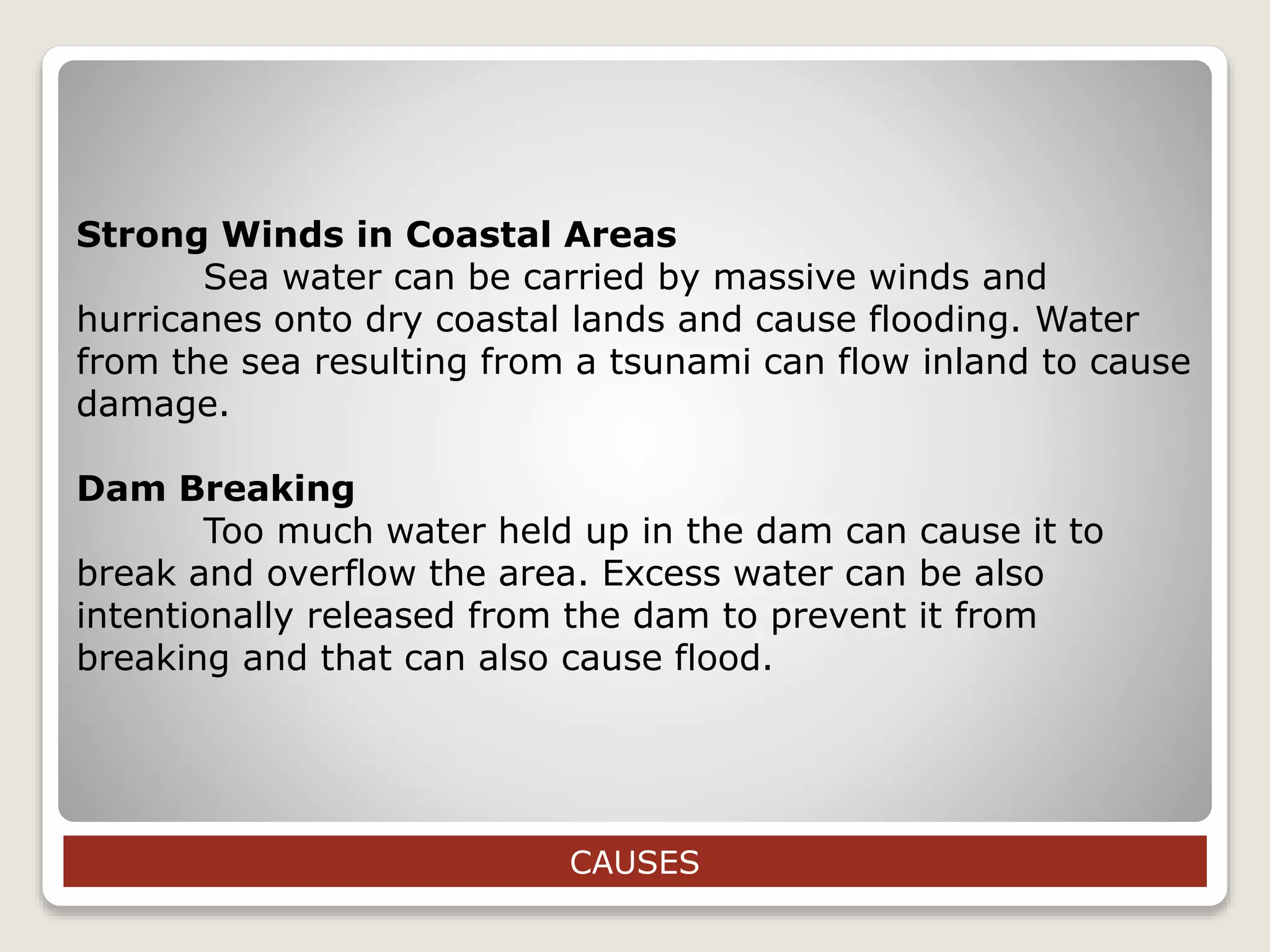 Flood and Flash Flood | PPTX