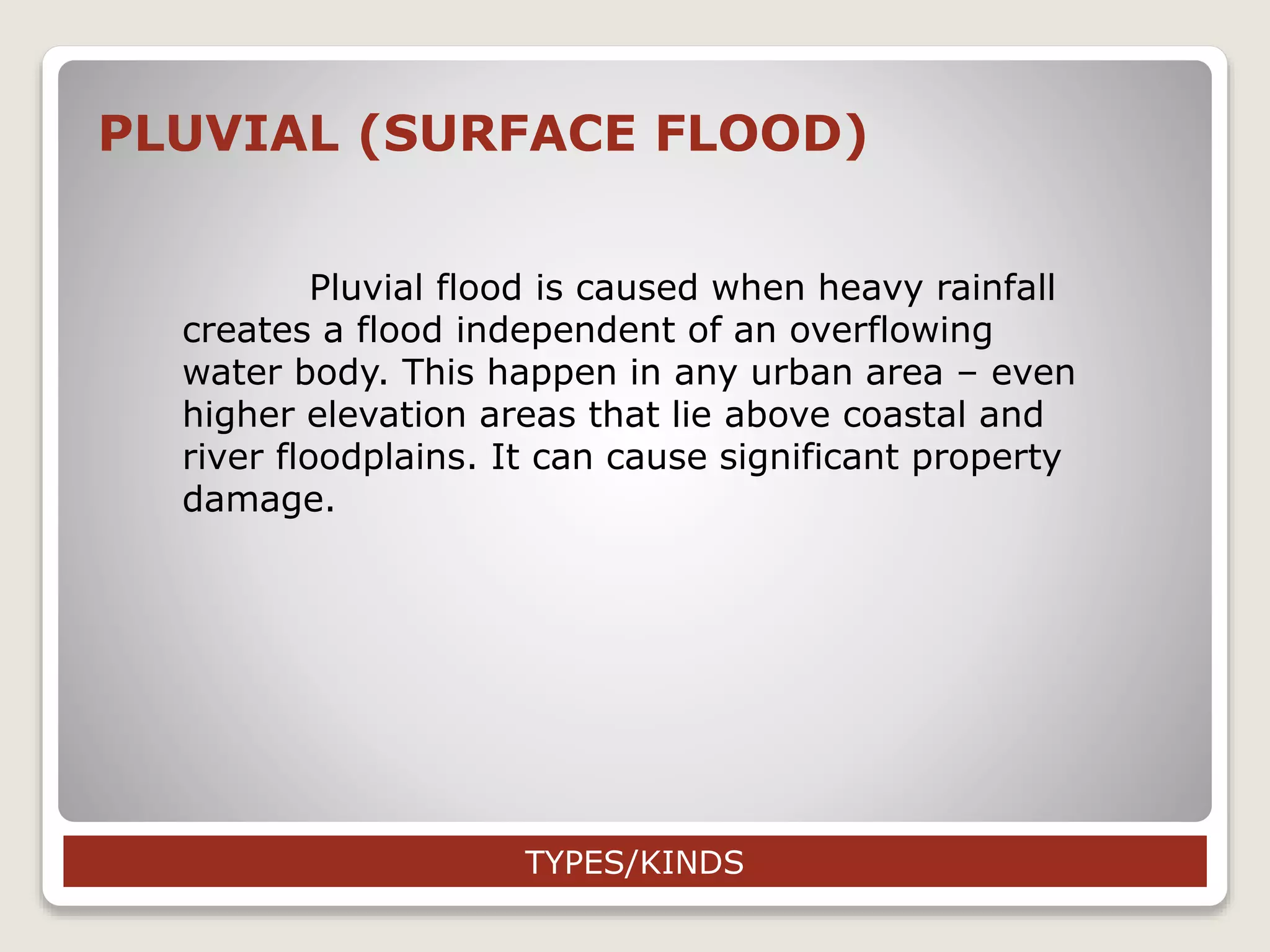 Flood and Flash Flood | PPTX