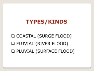 Flood and Flash Flood | PPTX