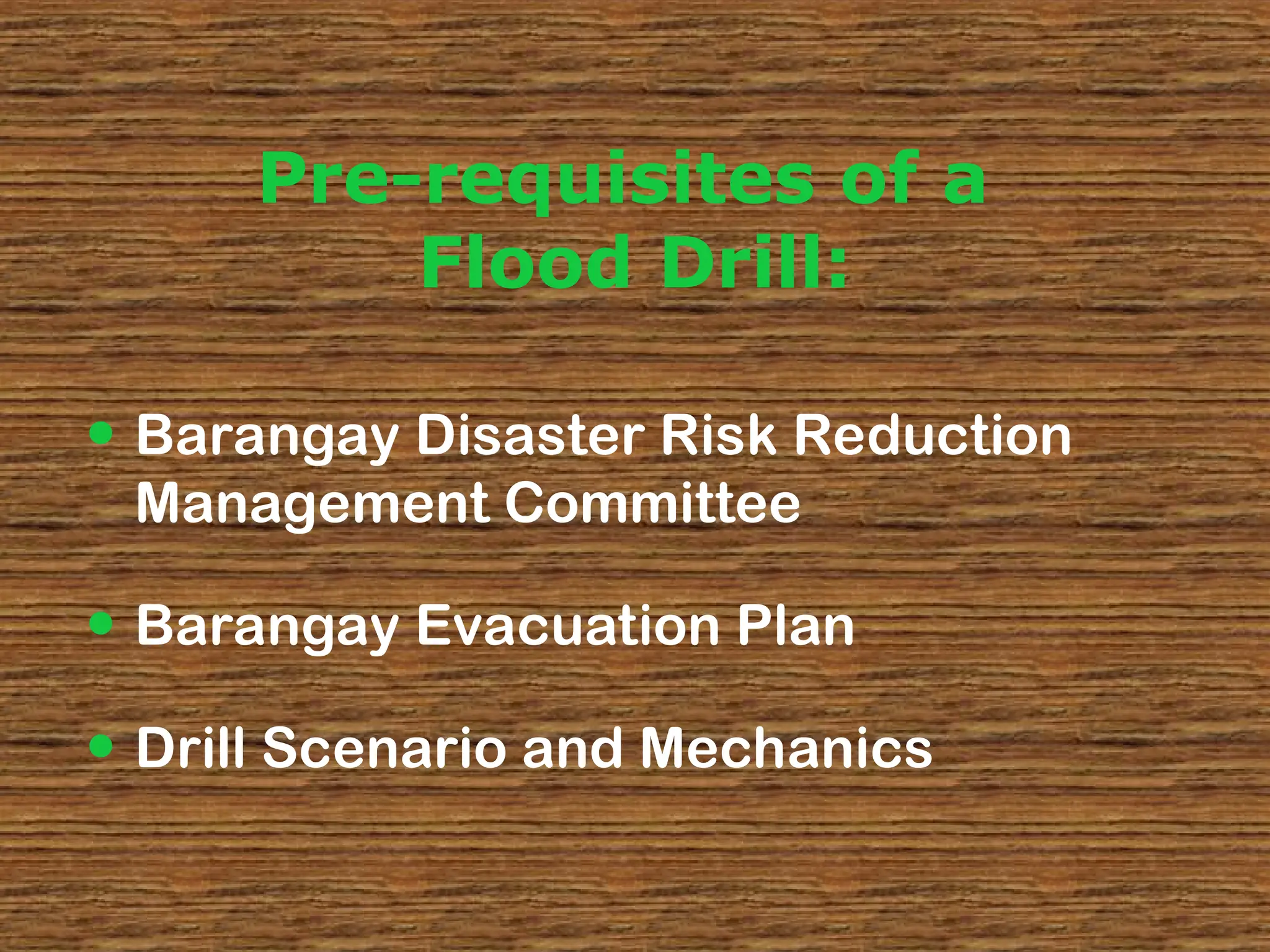 Flood-Drill-Orientation-for-Barangays.ppt