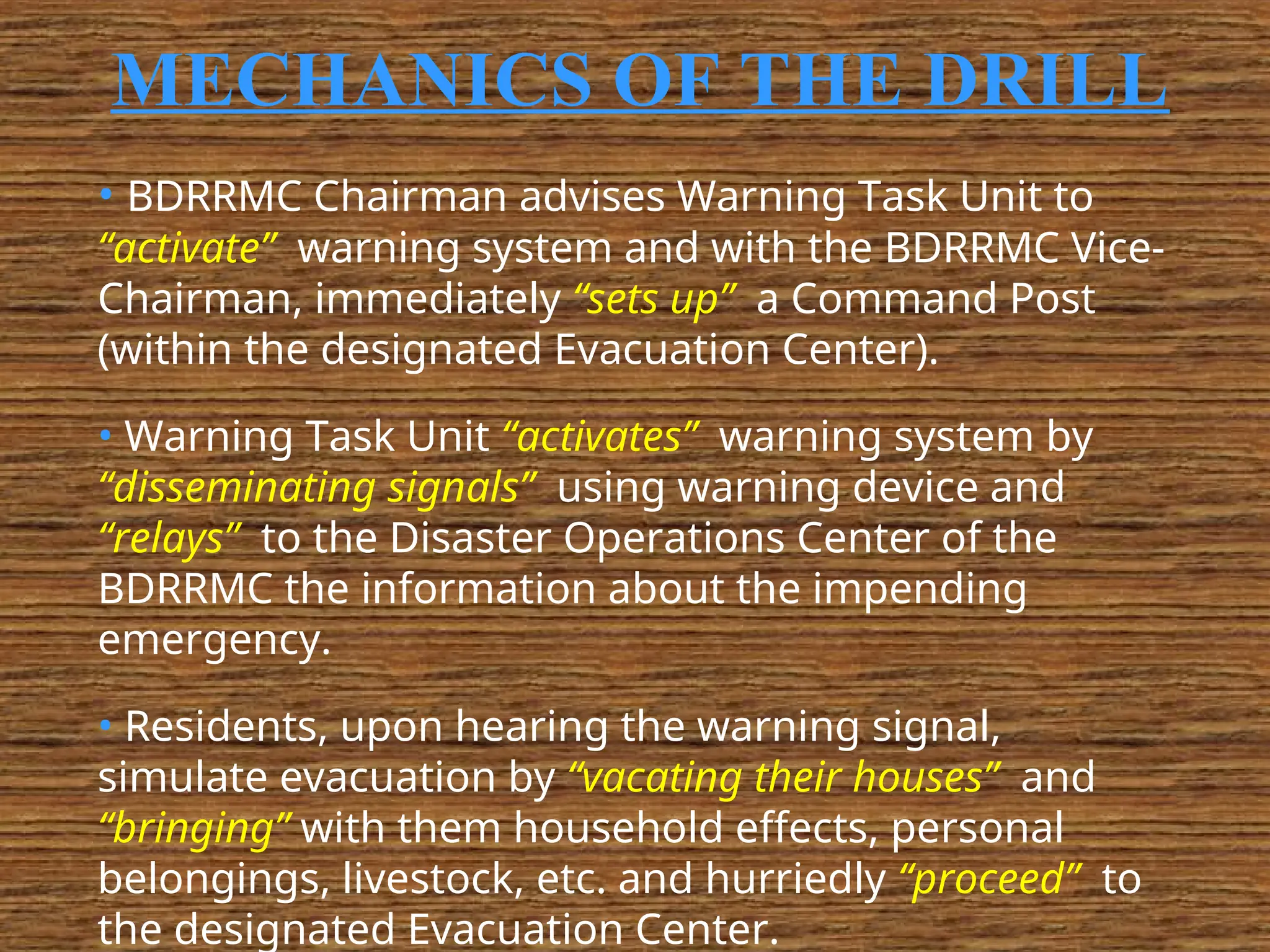 Flood-Drill-Orientation-for-Barangays.ppt