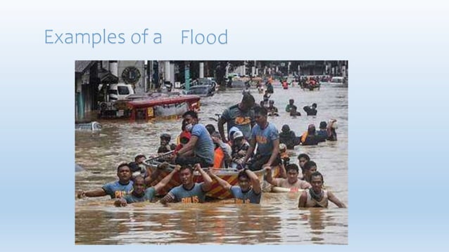 Disaster Management and Risk Reduction: The Flood | PPTX