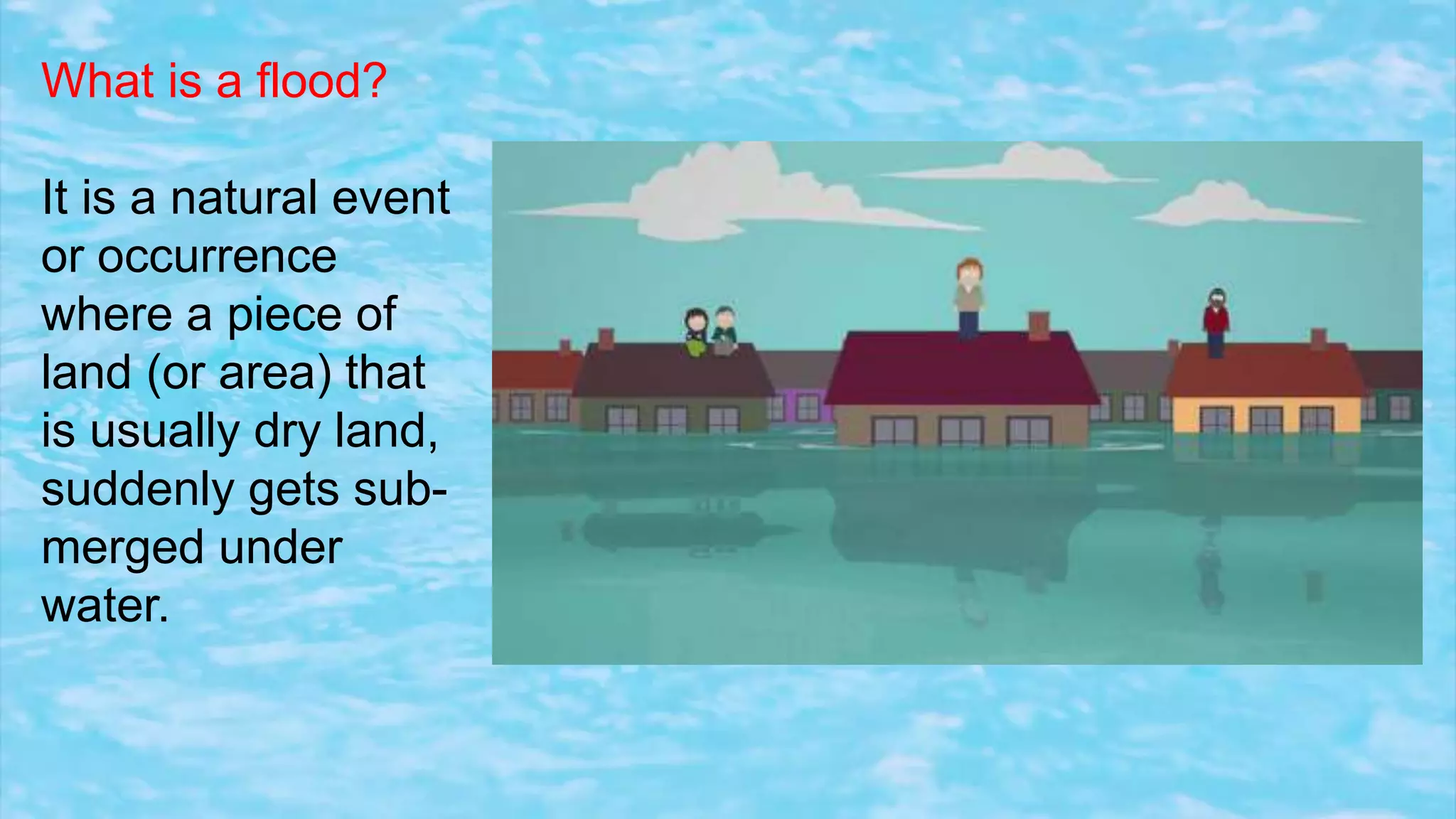 Flood and Tsunamin PPT REPORT | PPT