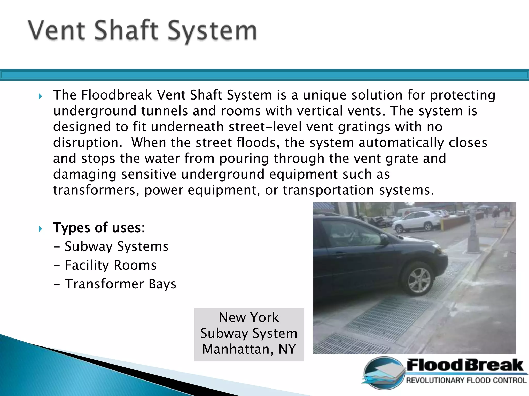 FloodBreak Saves | PPT