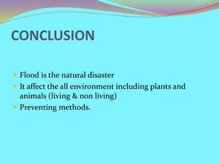 Flood control | PPTX