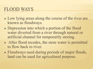 Flood control by Dr Sandeep Yadav | PPTX
