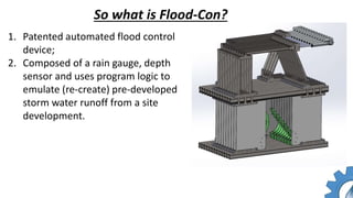 Flood-Con (Innovative Stormwater Management) | PPT