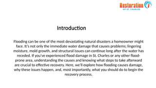 Flood Damage – How, Why, and What Do I Do Now? | PPT