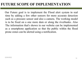 flood detection.pptx | Internet | Computing