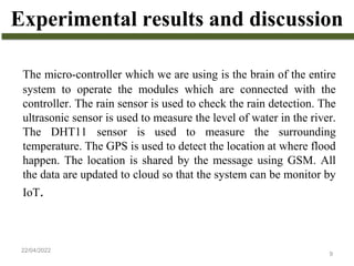 flood detection.pptx | Internet | Computing
