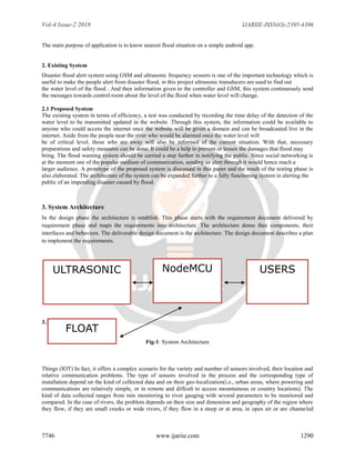 Flood detection using_iot_ijariie7746 | PDF