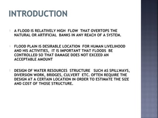 Flood estimation | PPT