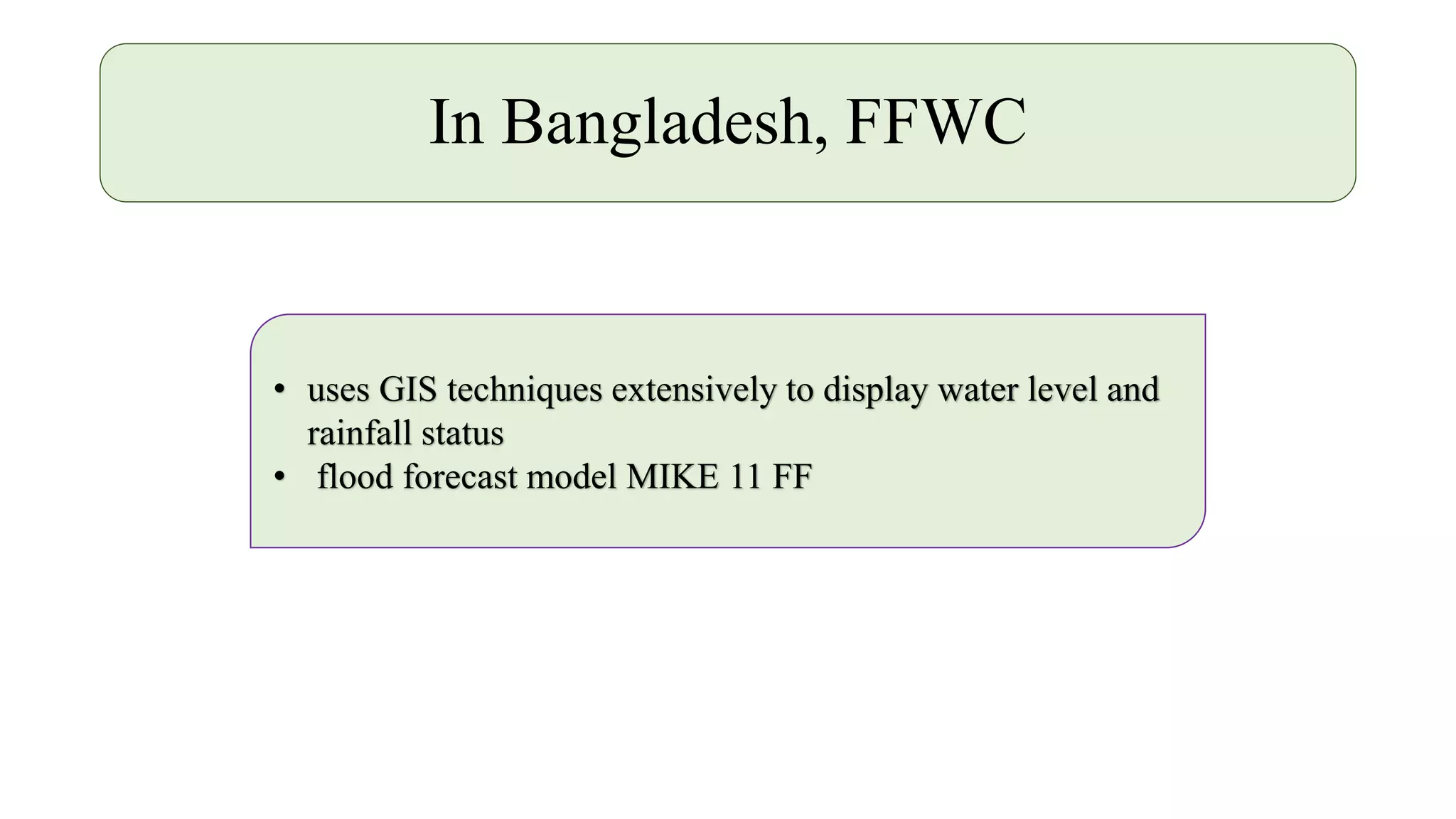 Flood forecasting presentation final | PPTX
