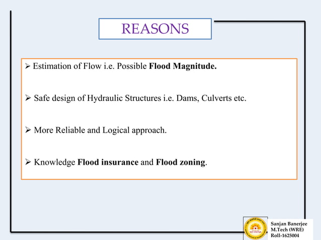 Flood frequency analysis | PPTX