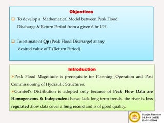 Flood frequency analysis | PPTX